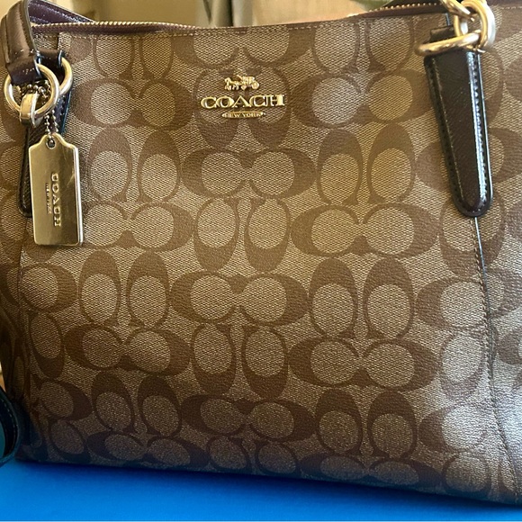 Coach | Bags | Coach Tote In Signature Canvas | Poshmark